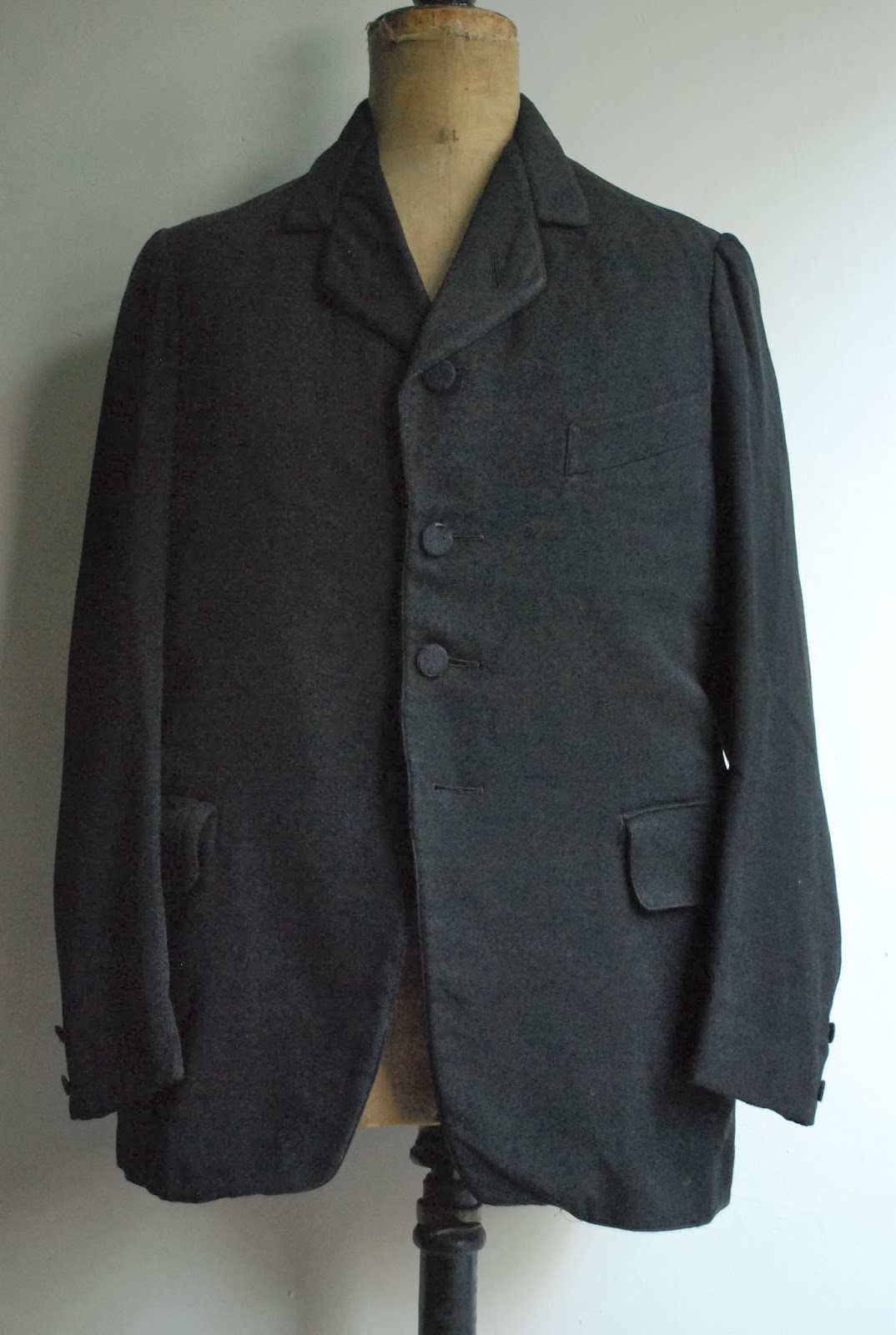 encore: 1880s~ lounge jacket " black