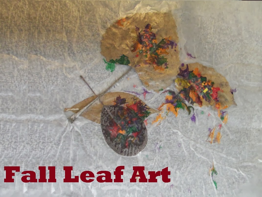 9am Rope Drop: Fall Leaf Art