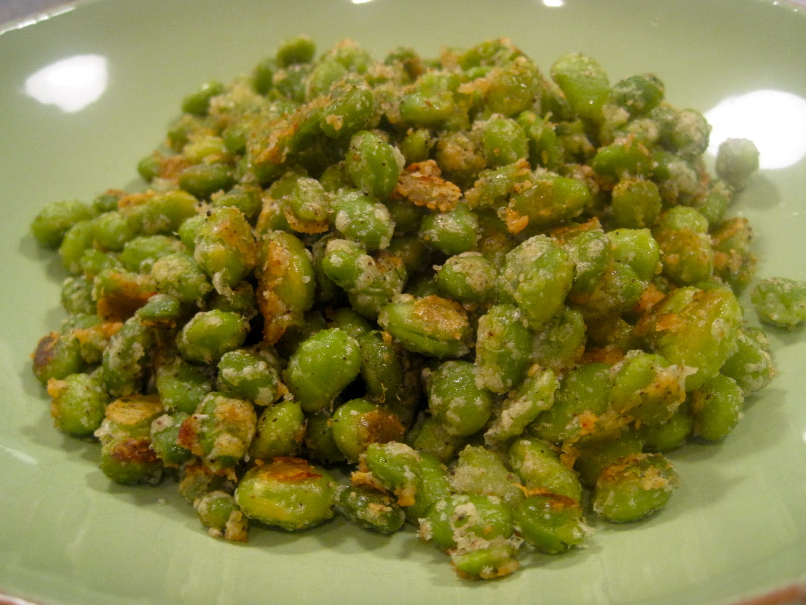 The Wooden Spoon Diaries: Crispy Parmesan Edamame