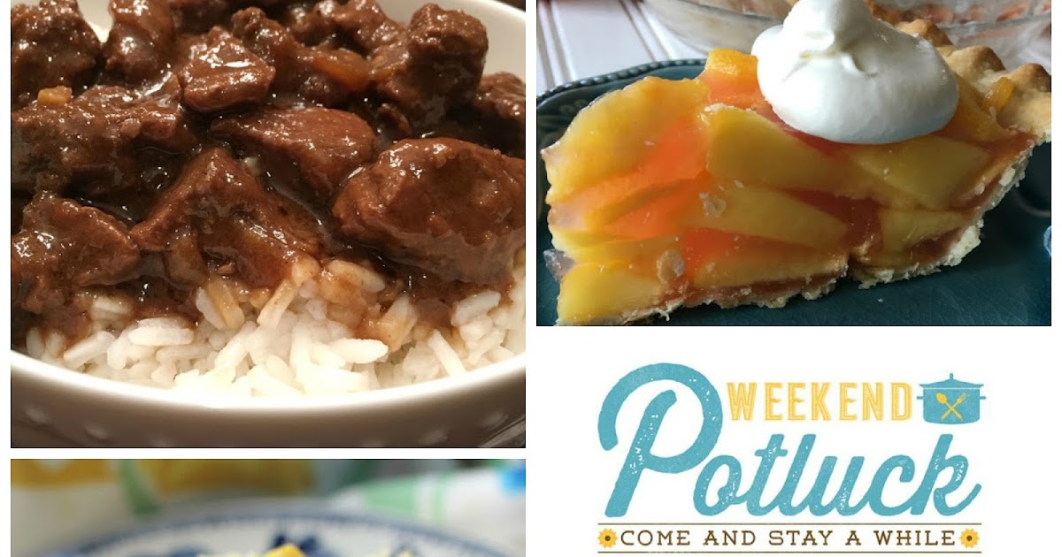 Best-Ever Beef Tips at Weekend Potluck #288 | Served Up With Love