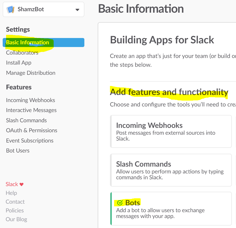 Shamir Charania: Azure Bot Service: Basic Slack Integration Shamir Charania: Azure Bot Service: Basic Slack Integration