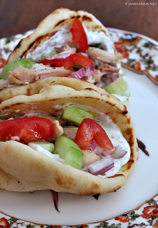 Simple Chicken Gyros - 20 Minute Meal