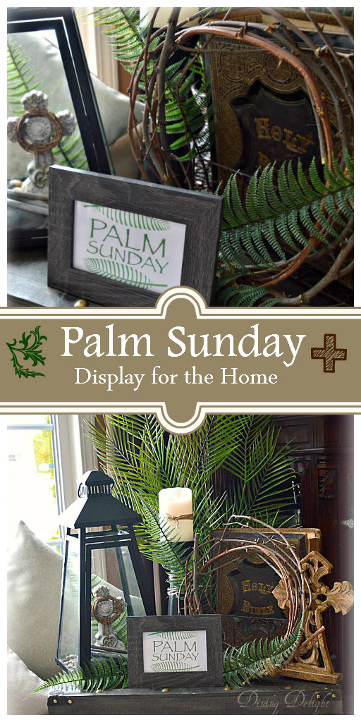 Dining Delight: Palm Sunday Display