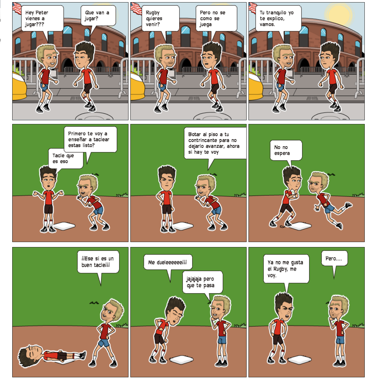 RUGBY: Comic Rugby