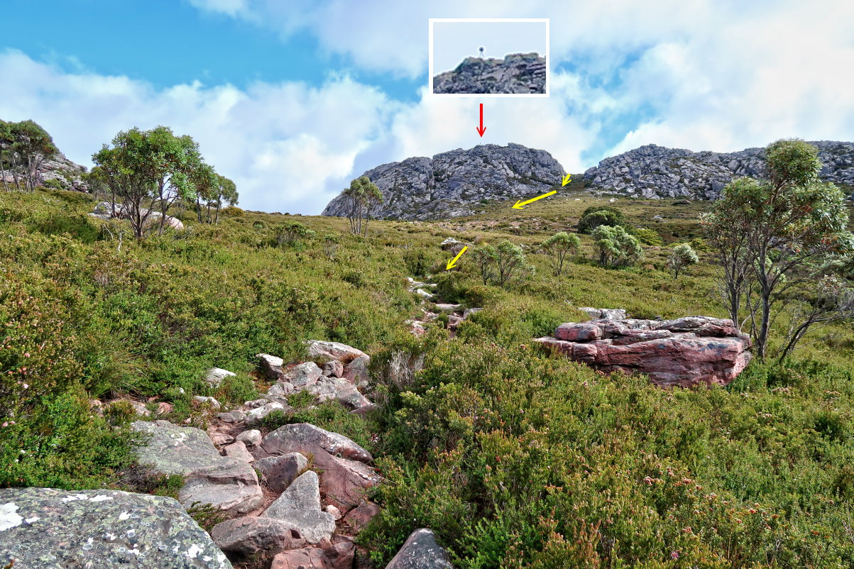 Mountains: Mt Roland, Mt Vandyke, Mt Claude Lookout, Tas, Australia