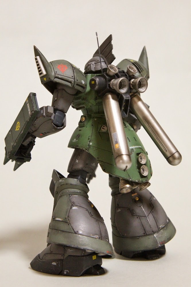 Custom Build: HGUC 1/144 Gelgoog Marine "detailed"