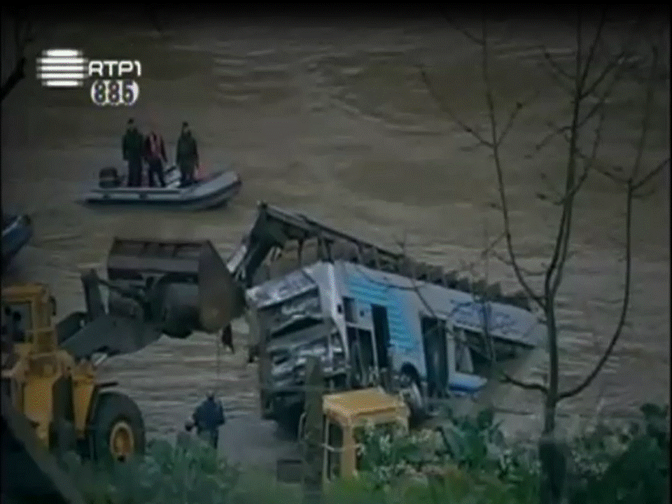 Os dias seguintes à queda da ponte de Entre-os-Rios - VIDA DE BOMBEIRO