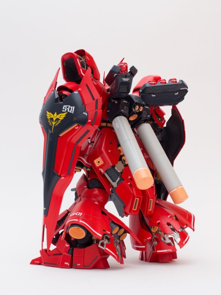 GUNDAM GUY: MG 1/100 MSN-04 SAZABI Ver.ka Double Shield Version ...