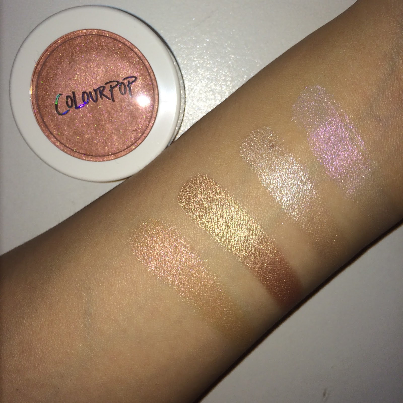 Miss BeautySunshinee: ColourPop: Highlighters!