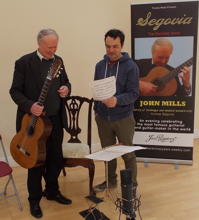 Tienda Ramírez: "SEGOVIA- THE RAMÍREZ YEARS"- JOHN MILLS