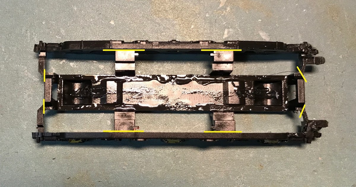 Marbelup Models: DB Loco ViTrains Underframe Assembly Tips