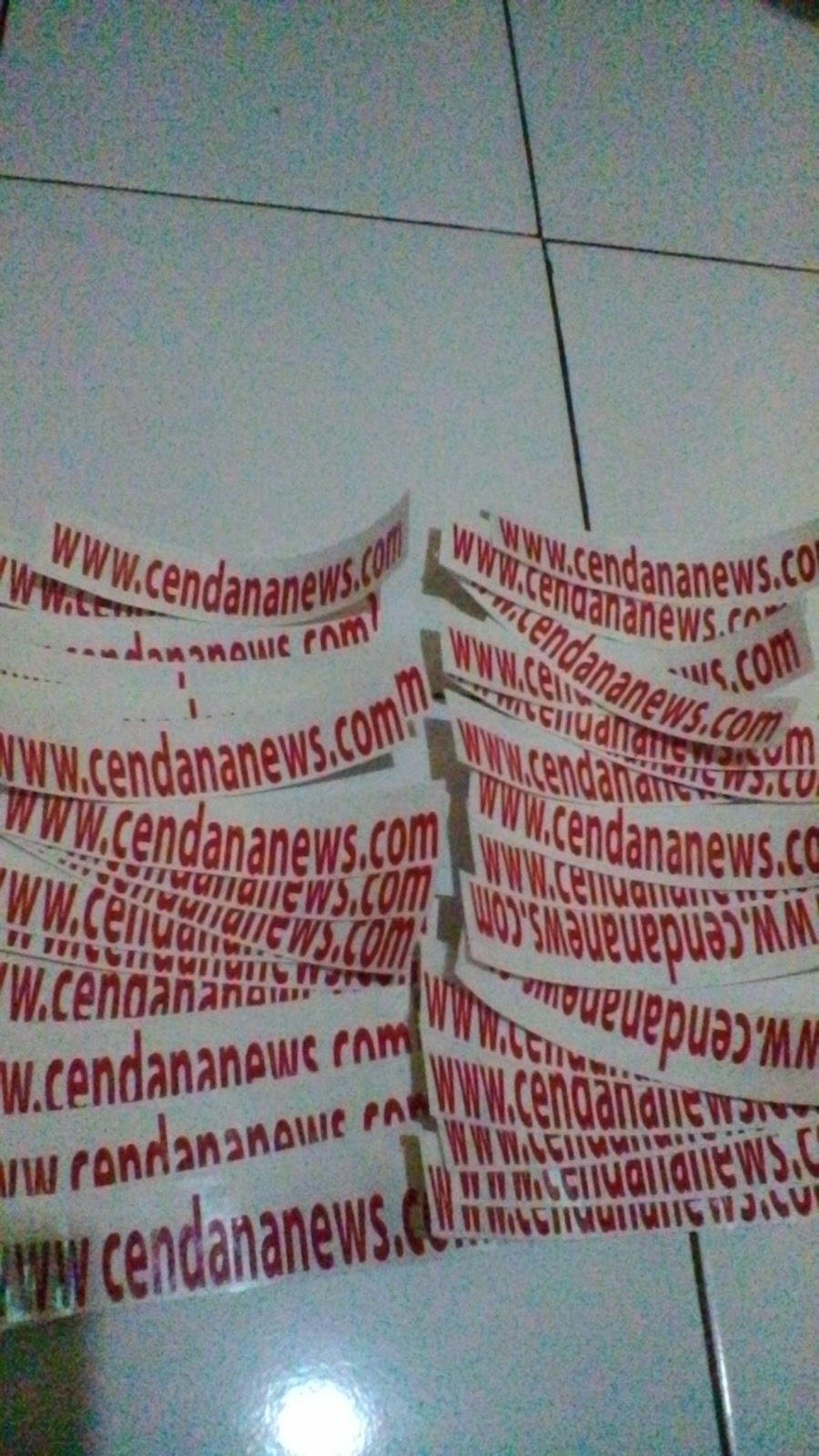 Cutting Sticker Logo Perusahaan Murah | Bengkel Stickers