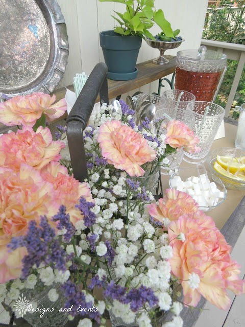 DesignsandEvents: Styling an Iced Tea Station