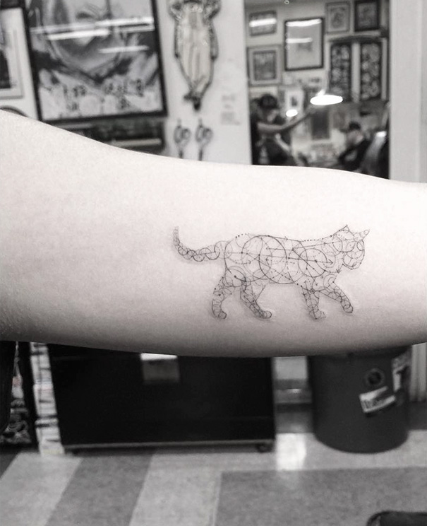 30 Tato Keren Gambar Kucing - Tattoo Magz