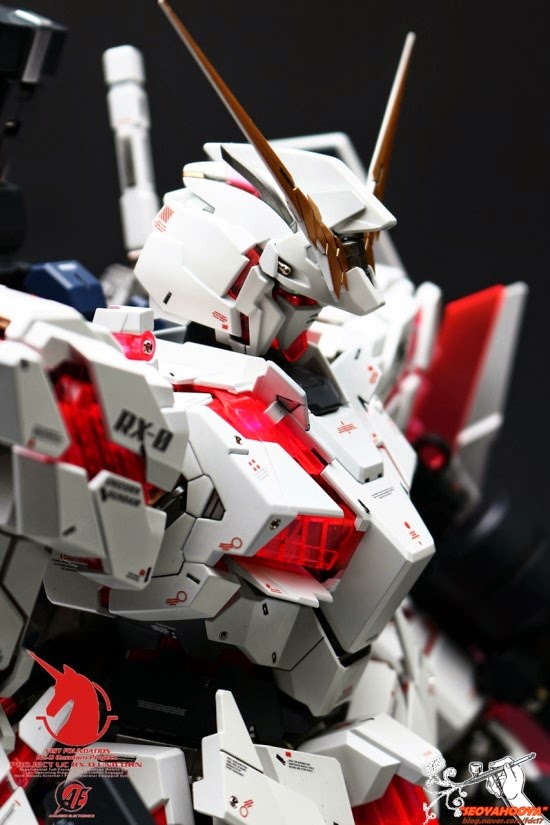 Custom Build: PG 1/60 RX-0 Unicorn Gundam "Enhanced"