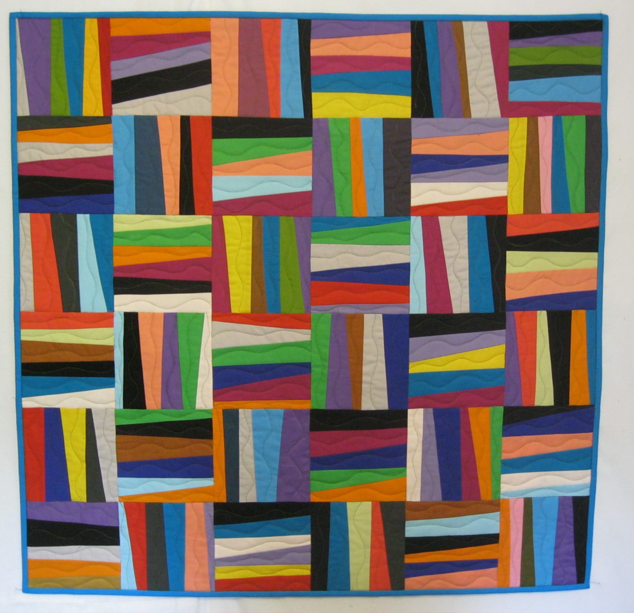 Studio Notes: "Reflected Wedges" Table Runner