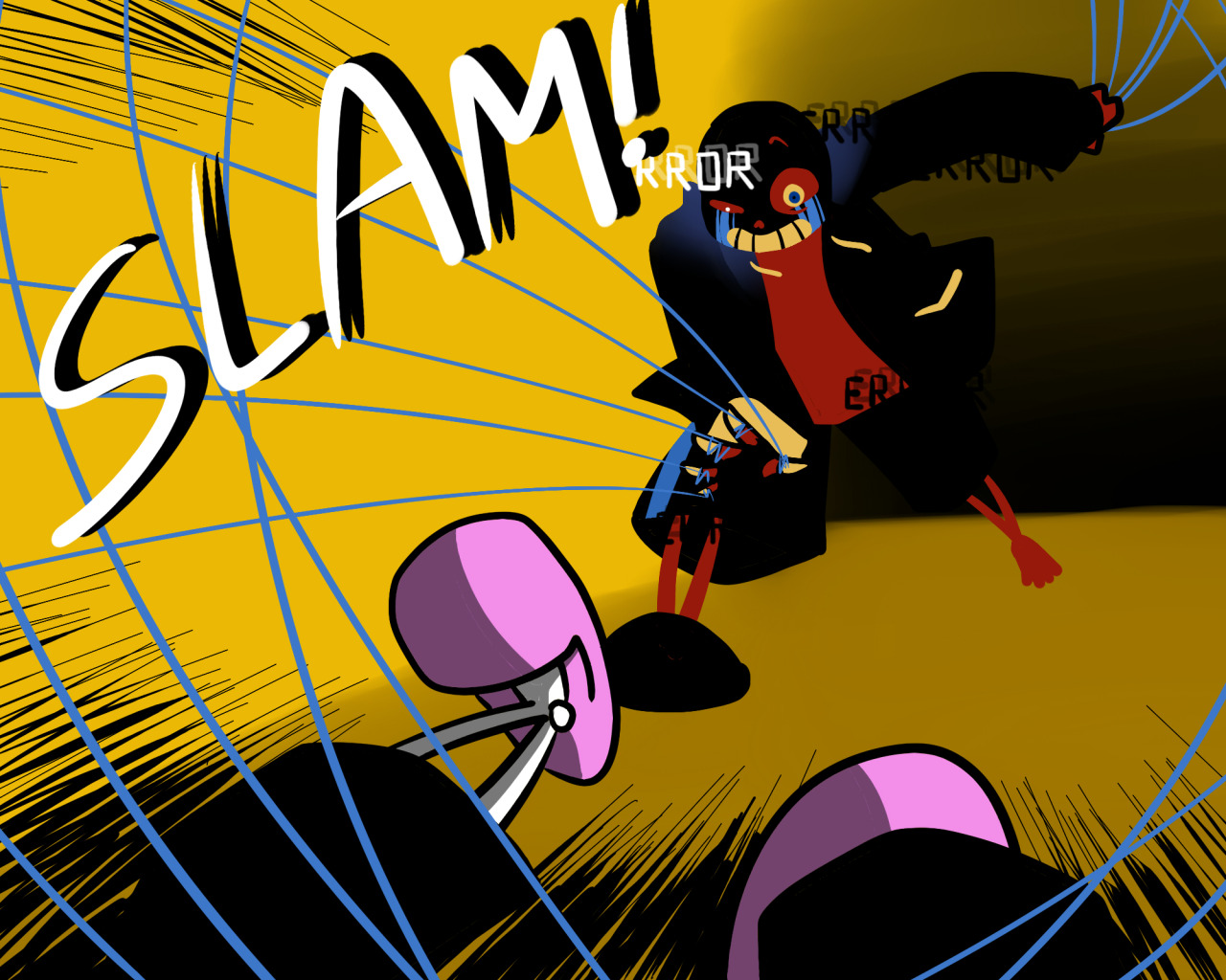 Undertale: O tym jak Error zdobył pierwszego przyjaciela 08 ...