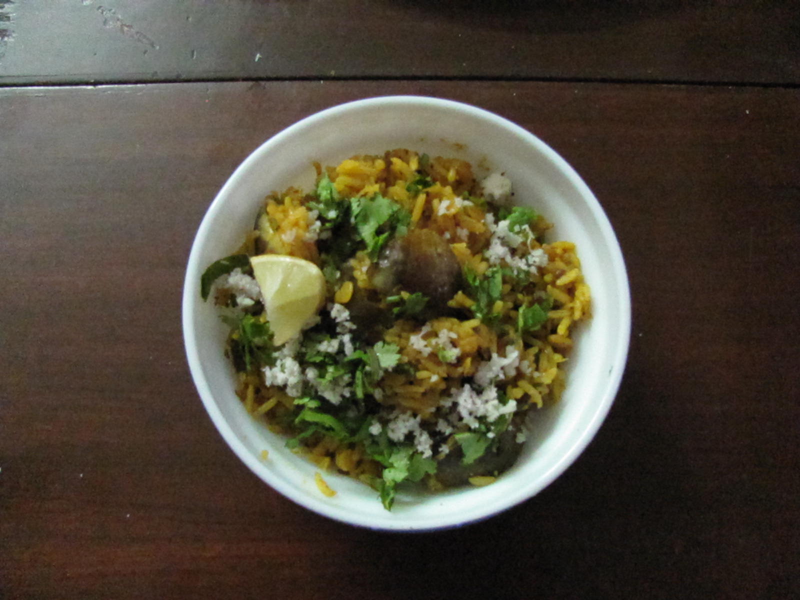Tasty and Healthy: Masale bhat with dal