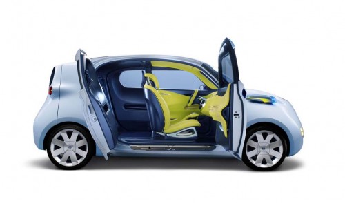 boxy shape exterior nissan townpod electric car concept ~ concept car ...