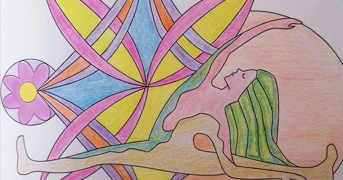 Revolved Head-to-Knee Pose - Green Color