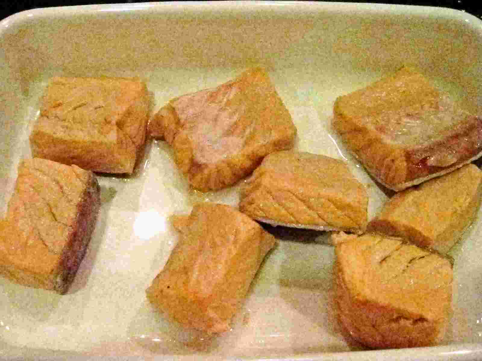 Recipes for Tom: Sake no misoni / salmon simmered in miso sauce