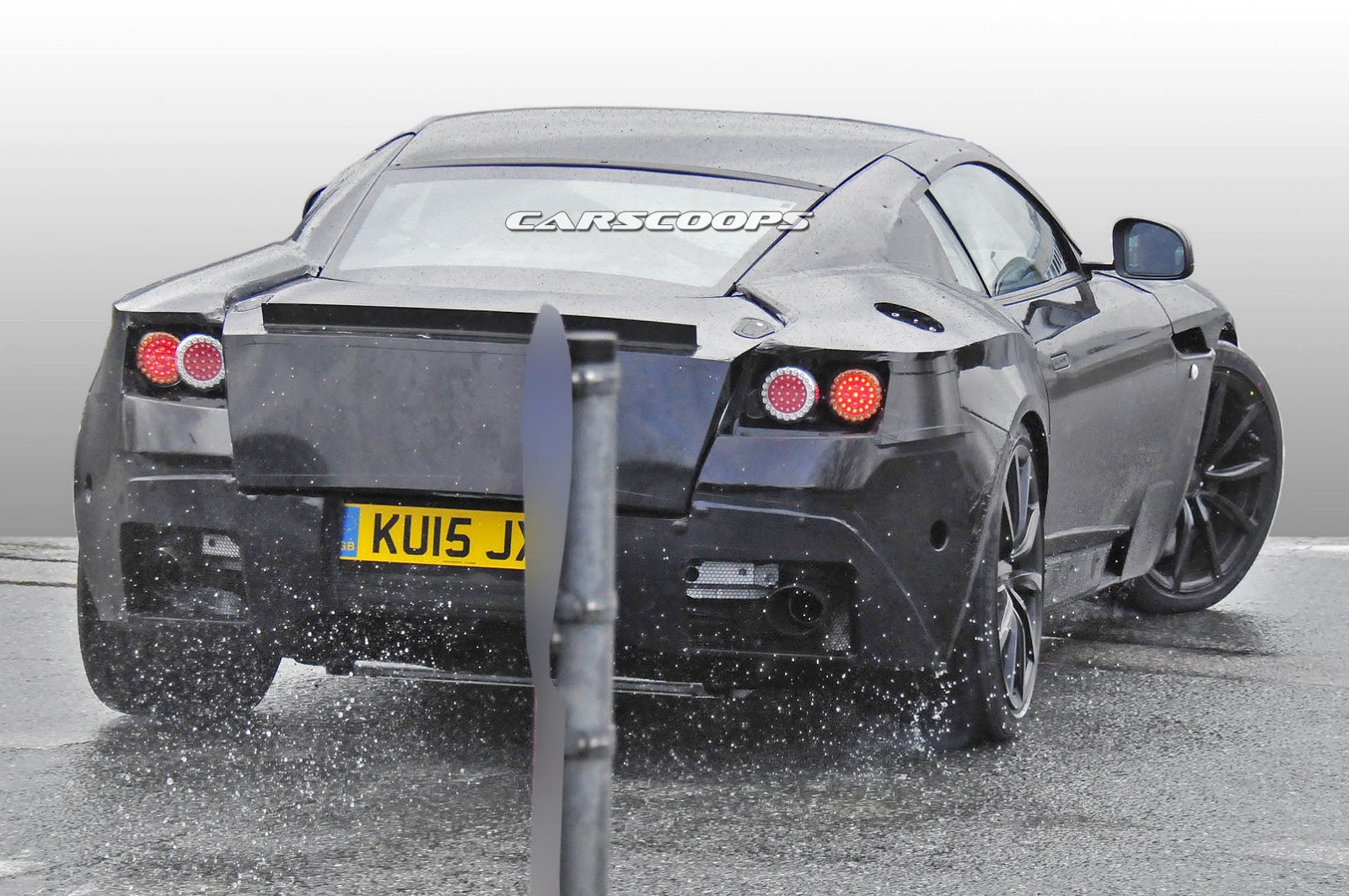 Aston Martin DB9 successor spied testing - To get turbo'd V8s and V12s ...