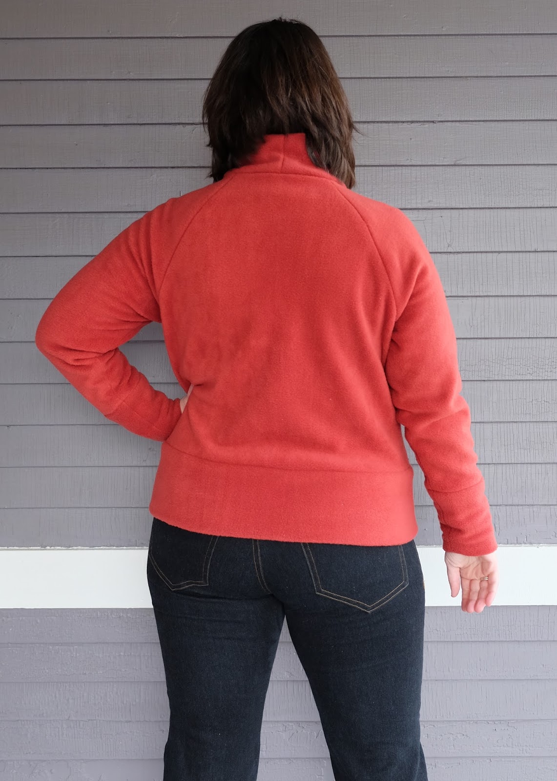Cookin' & Craftin': Toaster Sweater Week: Rust Fleece #1