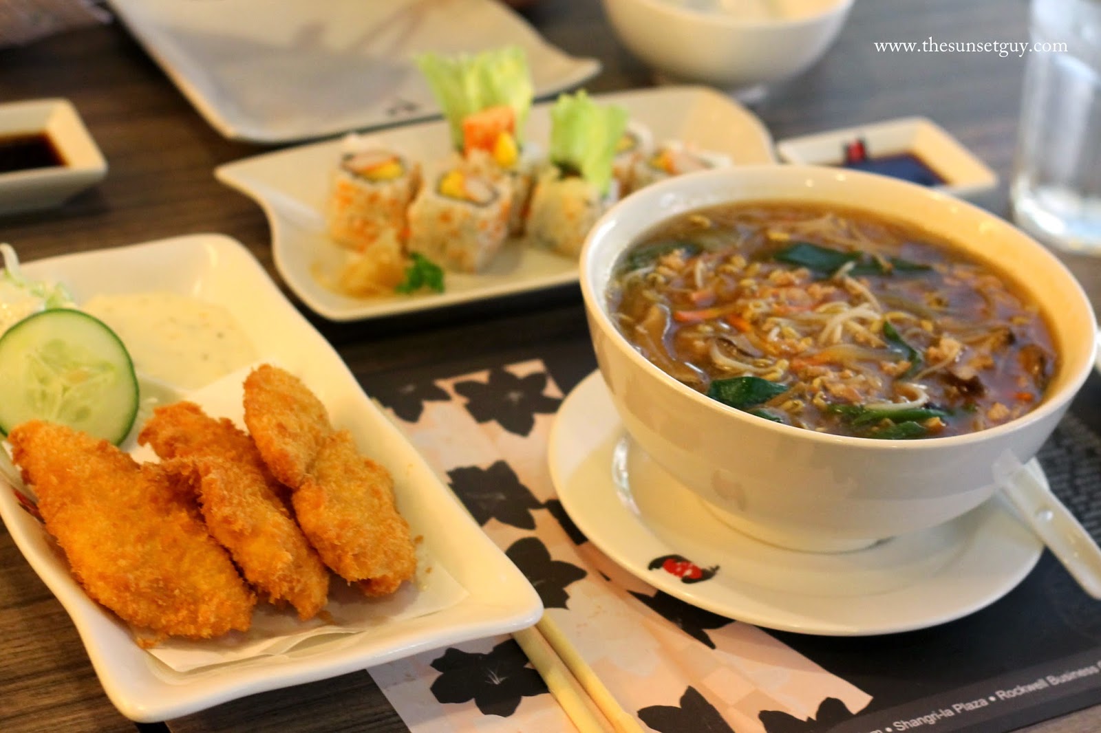 The Sunset Guy: My Tasty Sunaku Experience at Kimono Ken