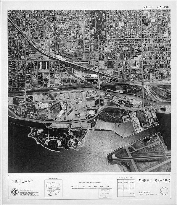 Fort York and Garrison Common Maps: Aerial Photographs