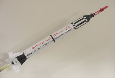 Model Rocket Building: Estes Mercury Redstone #1921 Build, Finished