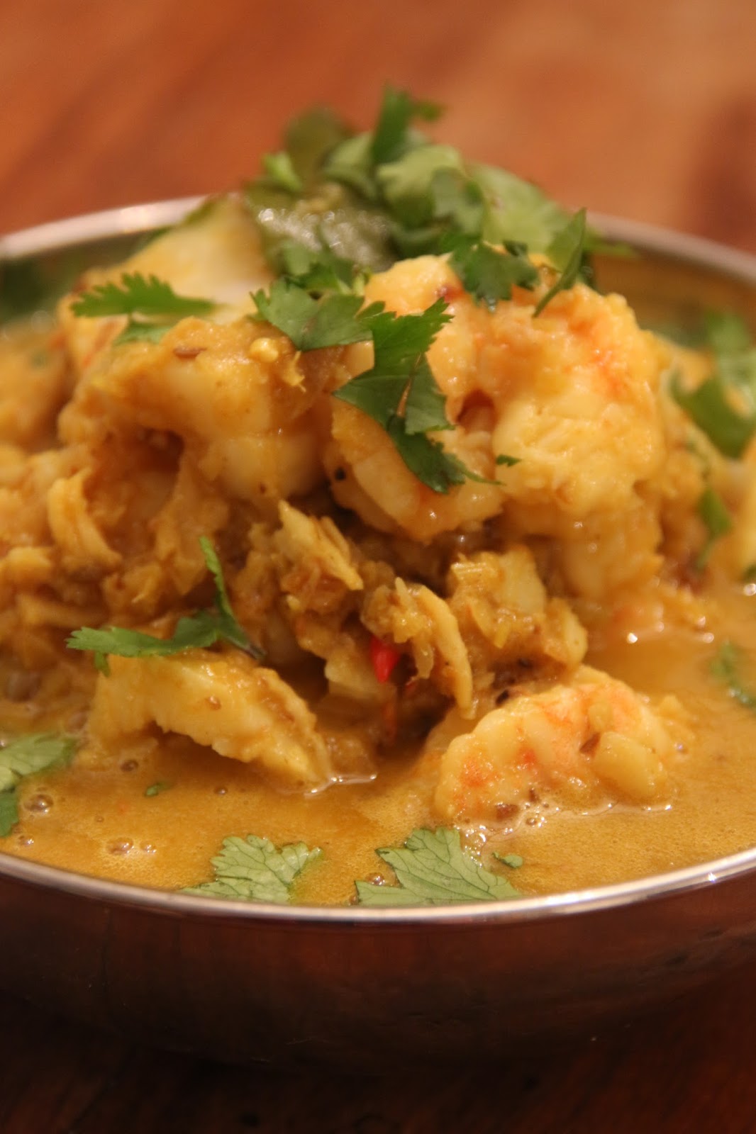 FLOWER POT KITCHEN: AROMATIC COCONUT PANANG FISH CURRY, FLAT BREADS AND ...