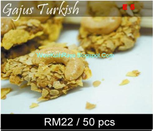 Cookies Raya-Tart Nenas,Almond London,Makmur,Brownies Cheese,Bangkit ...