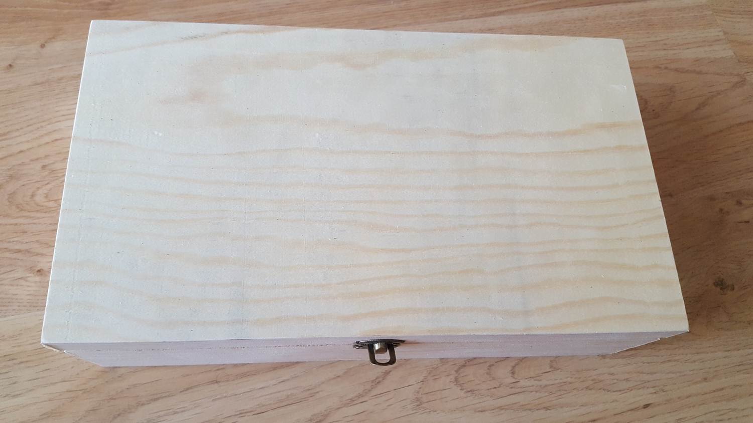 Fabric Covered Wooden Box |Keeping it Real