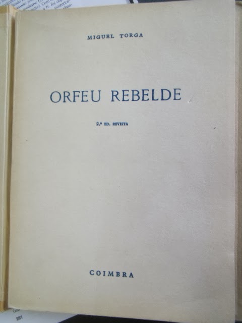 Disperso Escrevedor: "ORFEU REBELDE"