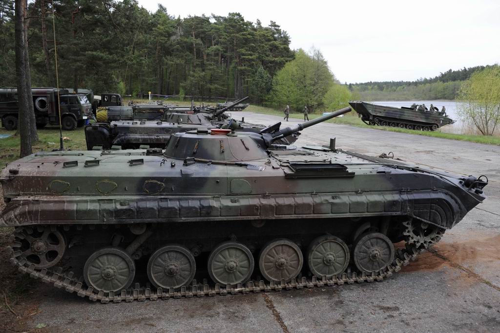 Blog Militarny: Polish BWP 1 in action