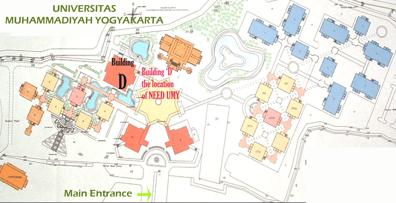 NEED UMY 2013: Map and Direction