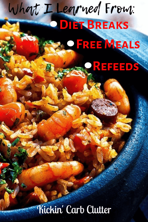 What I Learned From Diet Breaks, Free Meals and Refeeds