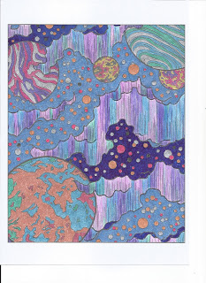 A Heep of Everything: Adult Coloring Book Review: Skyscapes