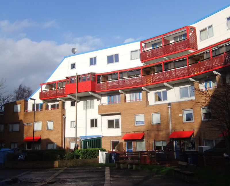 Photographs Of Newcastle: Byker Wall