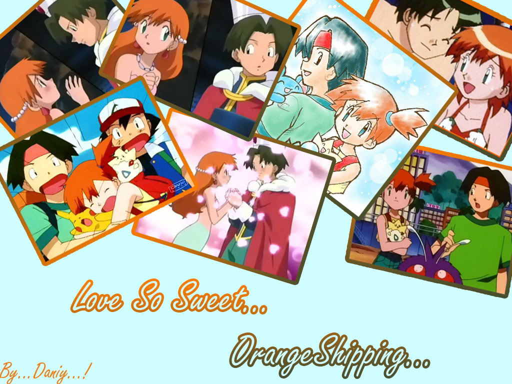 Parejascity love: misty y tracey pareja de pokemon Orangeshipping
