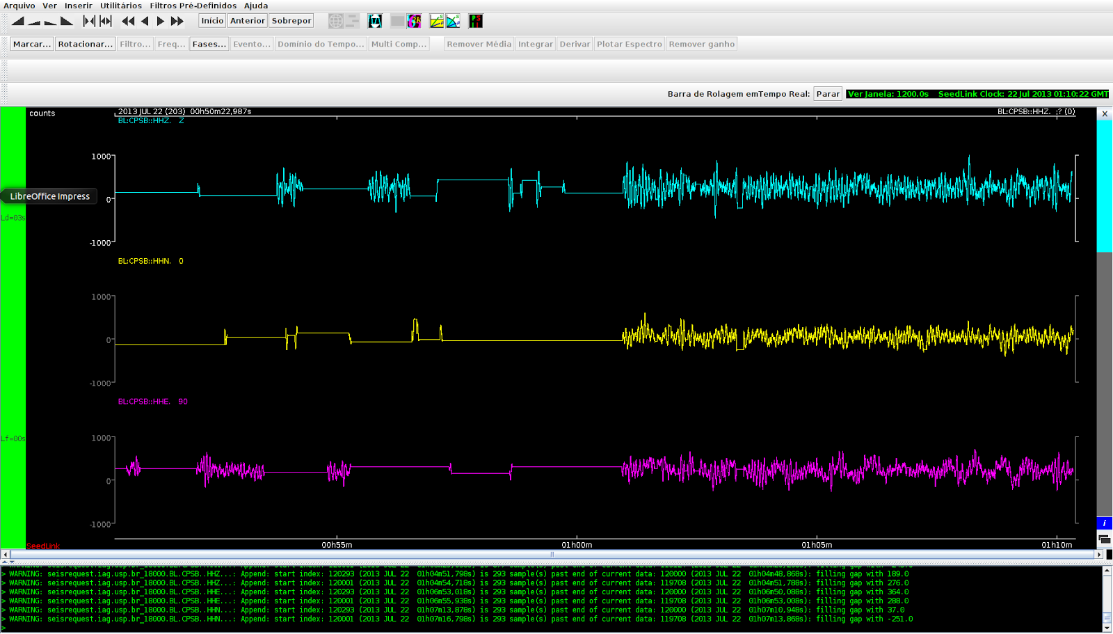 Geofísica, Automação, Robótica e Linux Embarcado