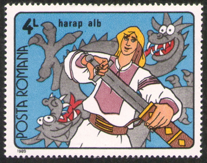 Timbre filatelice: Timbre-desene animate romanesti