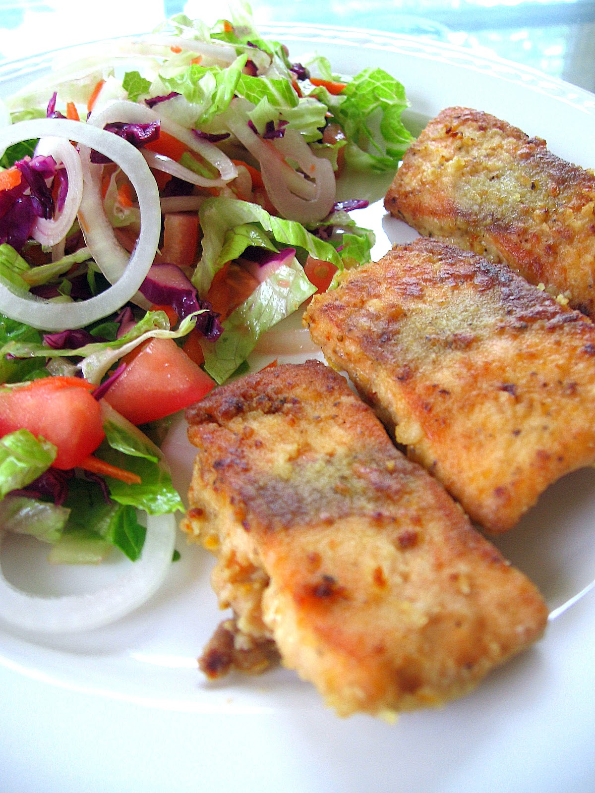 My Turkish Kitchen: SOMON BALIĞI KIZARTMASI