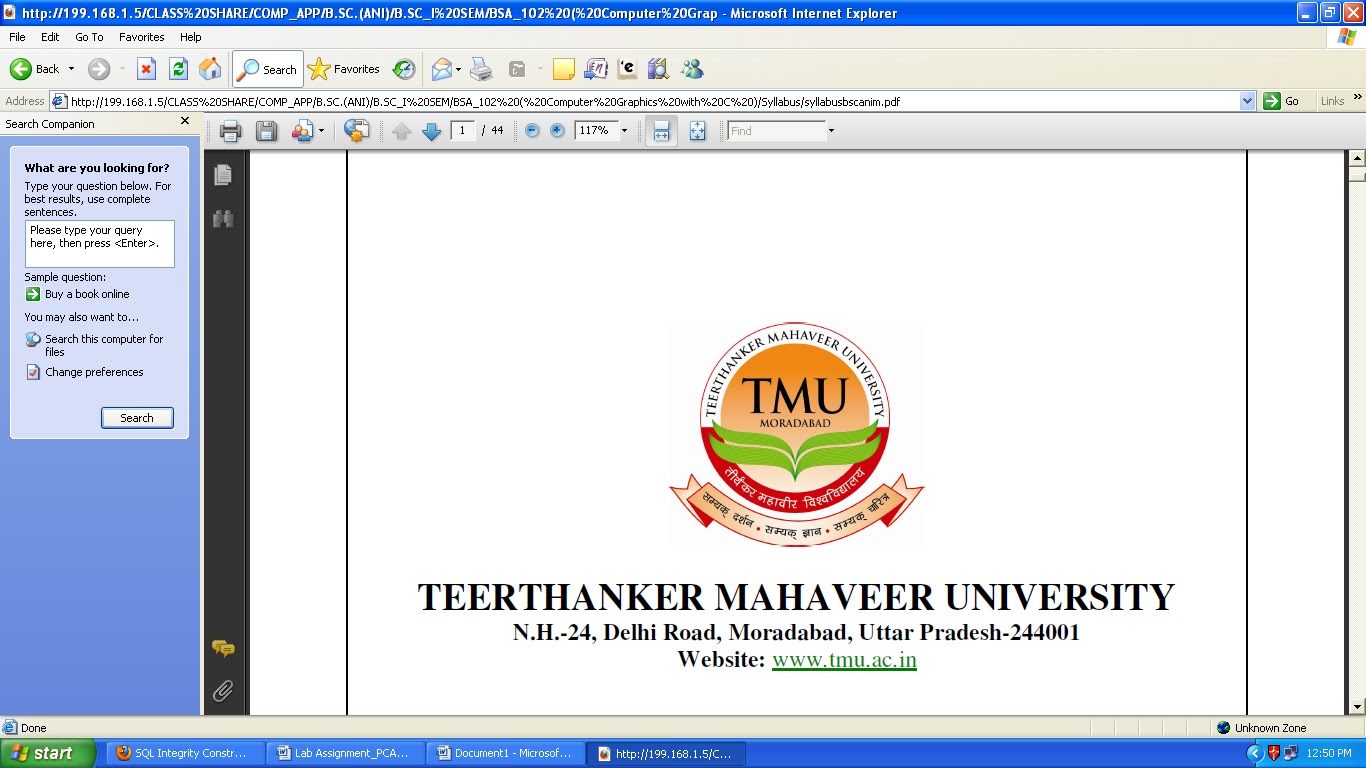 TMU ANIMATION: TMU LOGO