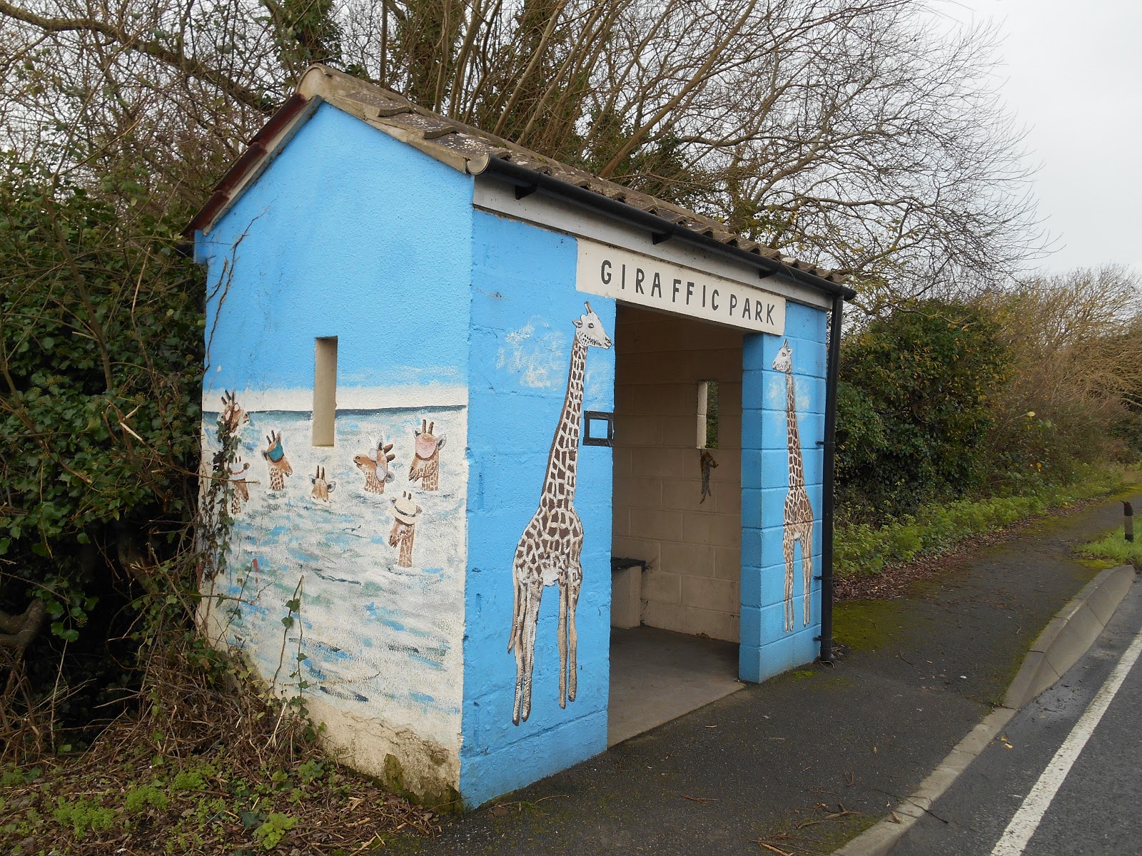Off the Beaten Track in Somerset: Bus Stop Art