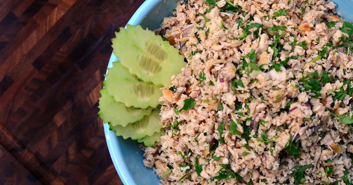 Give Peas a Chance: Larb/Laab Gai (Lao Chicken Salad)