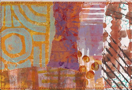 Mail me some art: Orange postcards - part 1