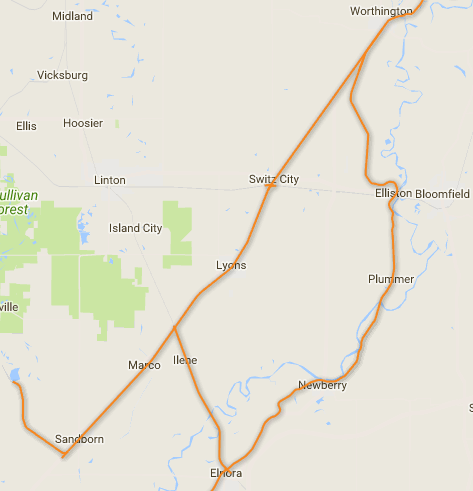 Industrial History: ISRR: Indiana Southern Railroad