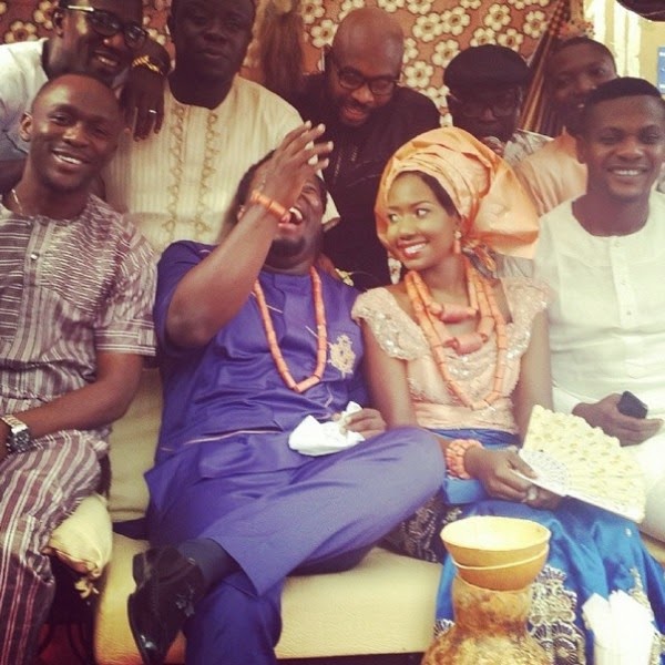 Photos: Comedian Dan D' Humurous weds radio presenter girlfriend