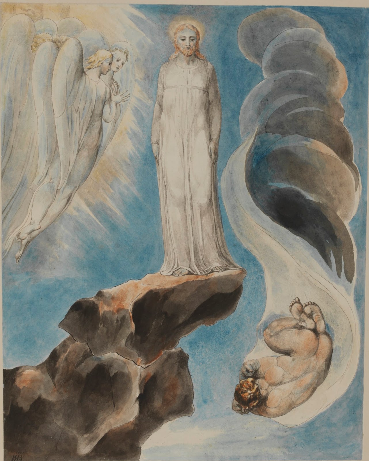 Spencer Alley: Hand-drawn and Hand-colored Pictures by William Blake